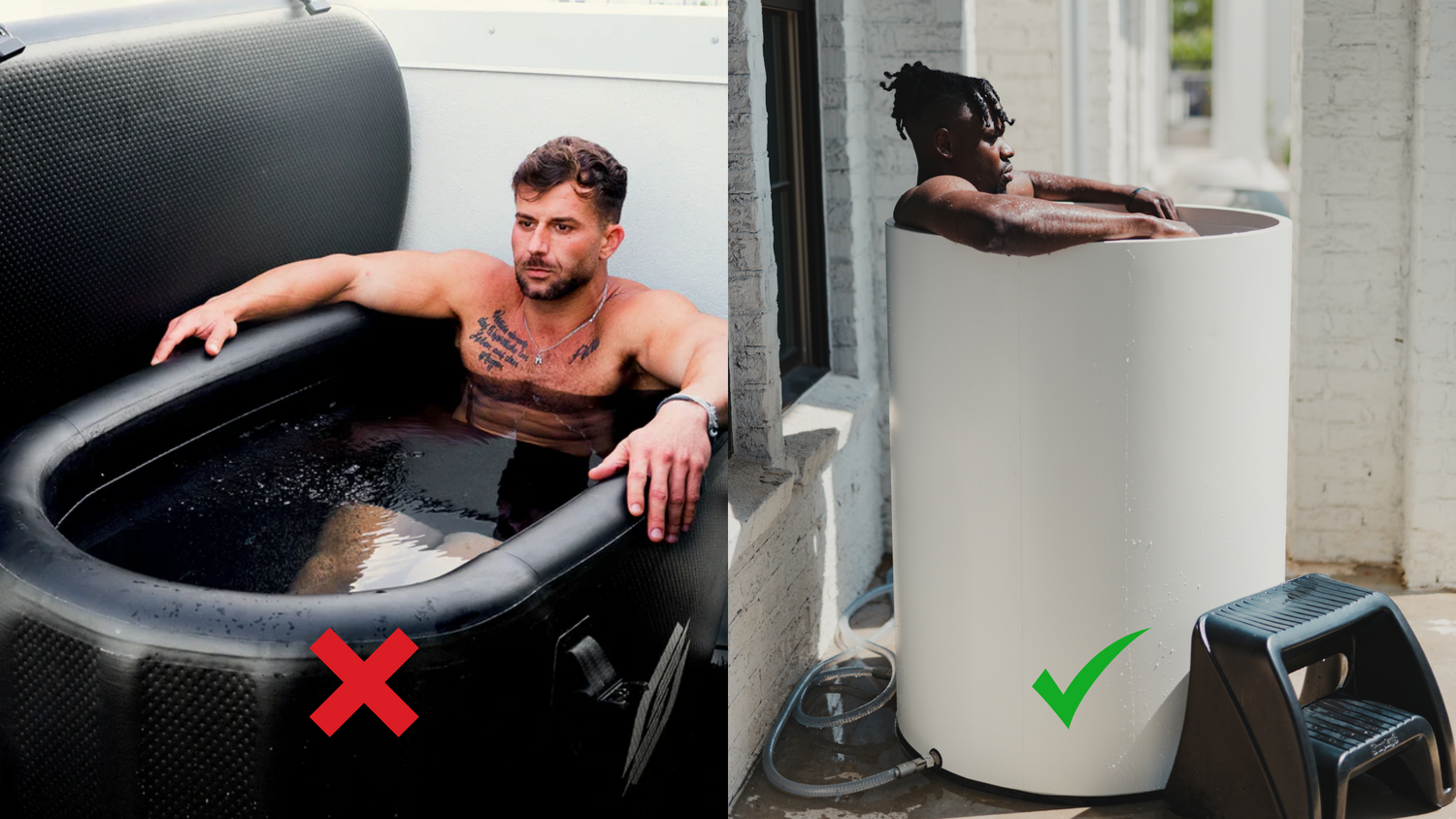 The Benefits of Vertical Cold Plunges & Ice Baths – The Cold Life